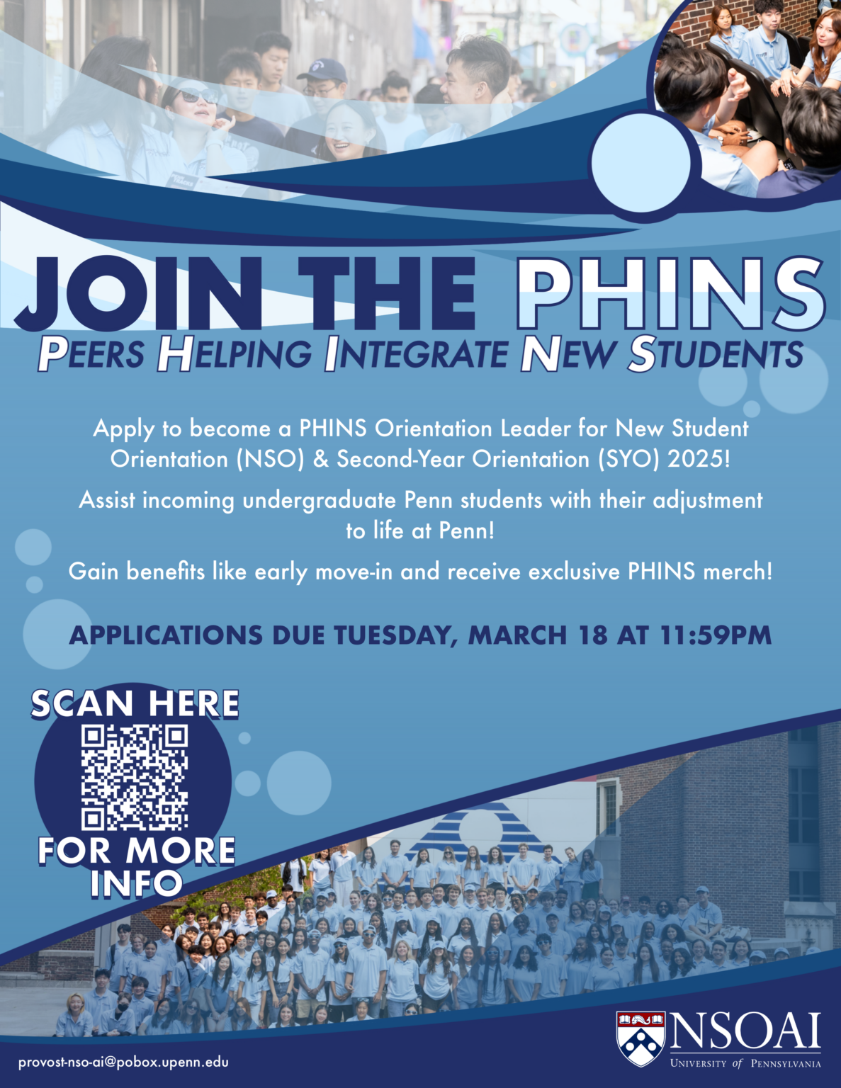 PHINS - Penn New Student Orientation and Academic Initiatives